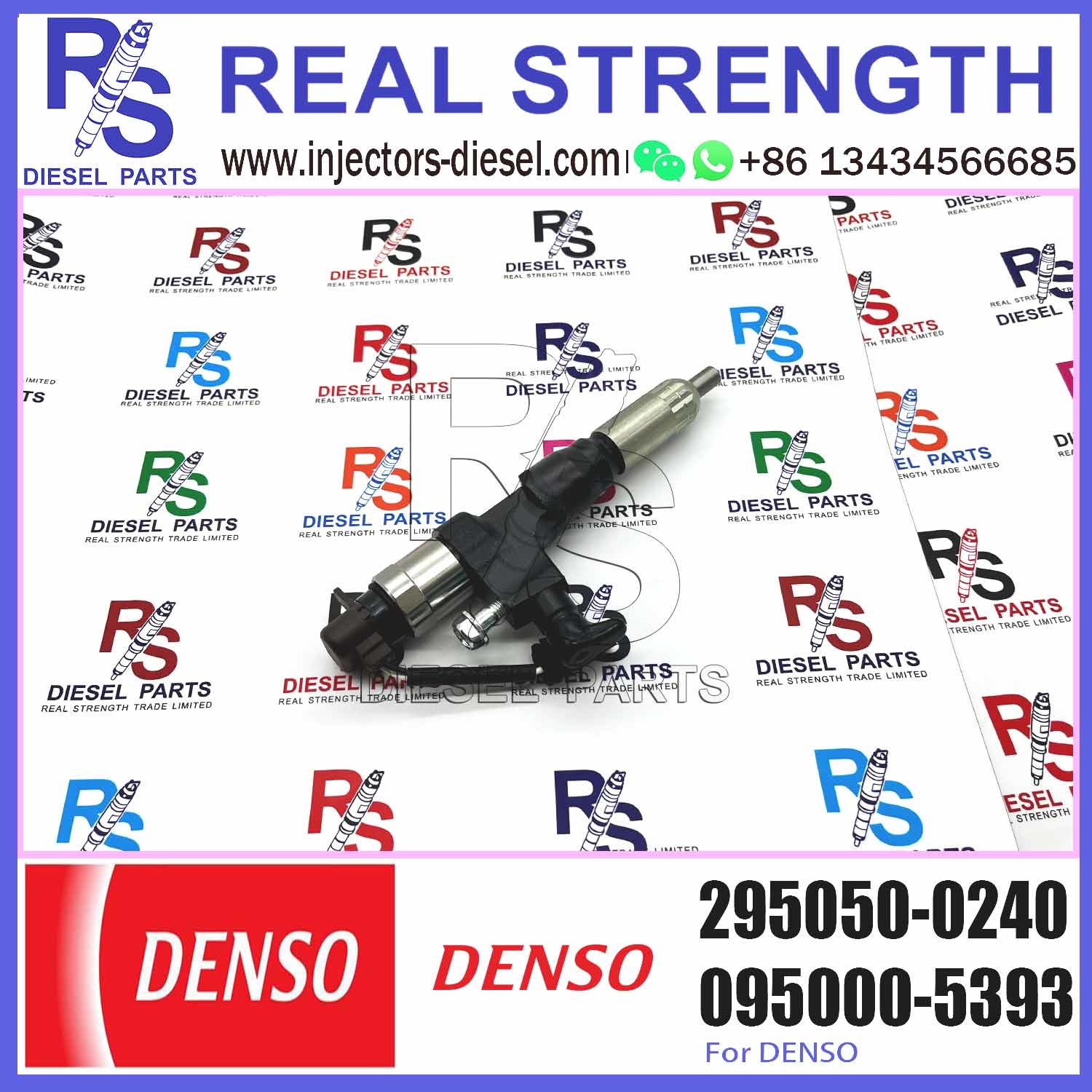 Inyector de combustible original 295050-0920 295050-0240 para HINO J08E ...